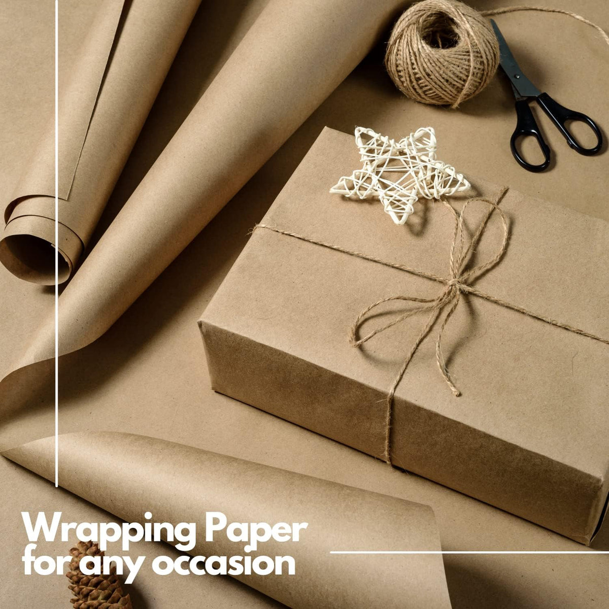 Plain Kraft Wrapping Paper – Ofelia And Co