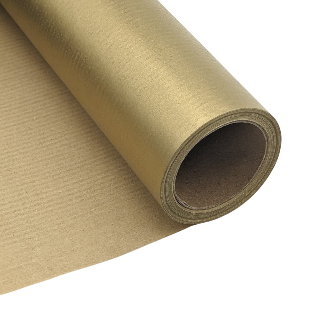 Gold Metallic Kraft Wrapping Paper – Ofelia And Co
